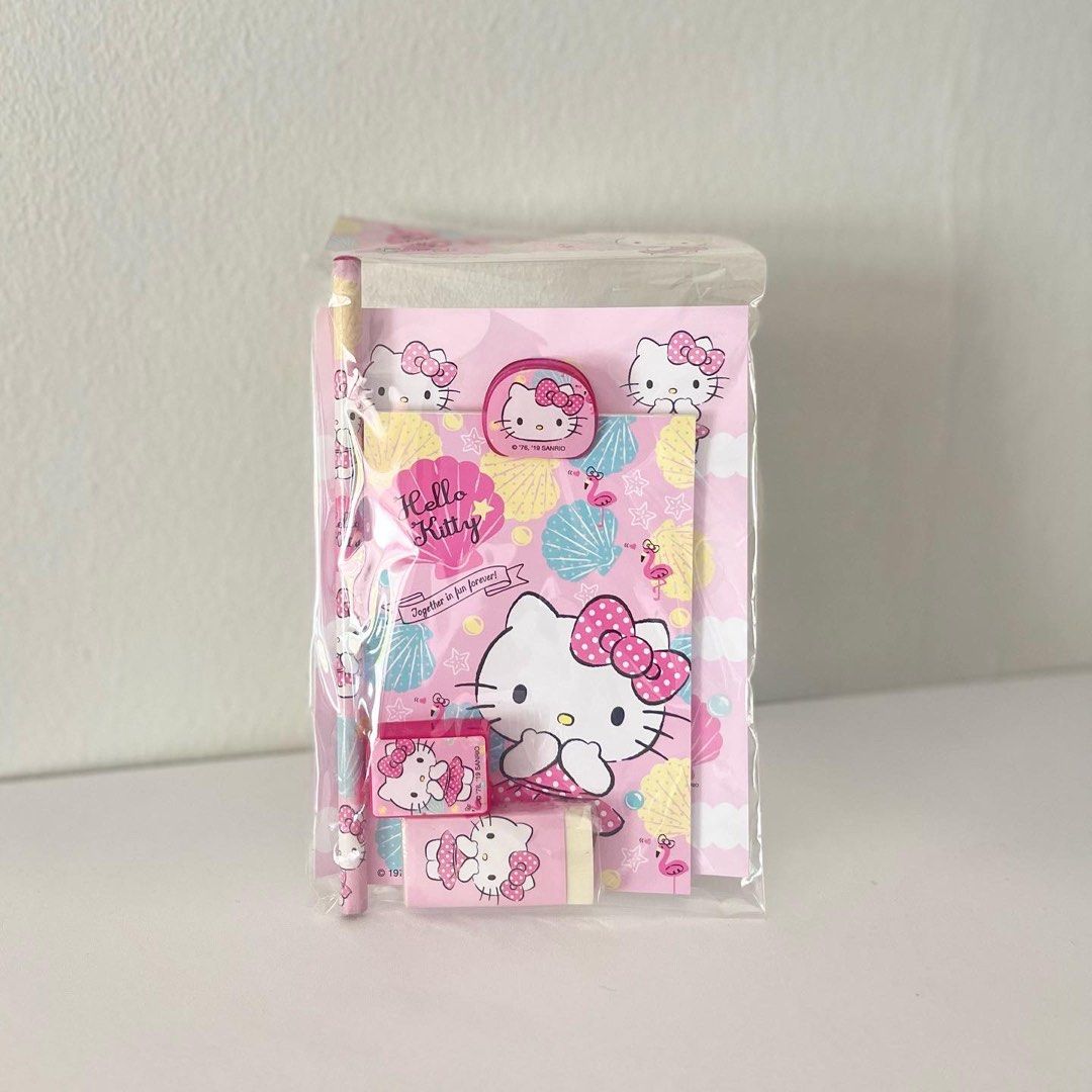 Sanrio Hello Kitty Stationery Set, Hobbies & Toys, Stationery & Craft ...