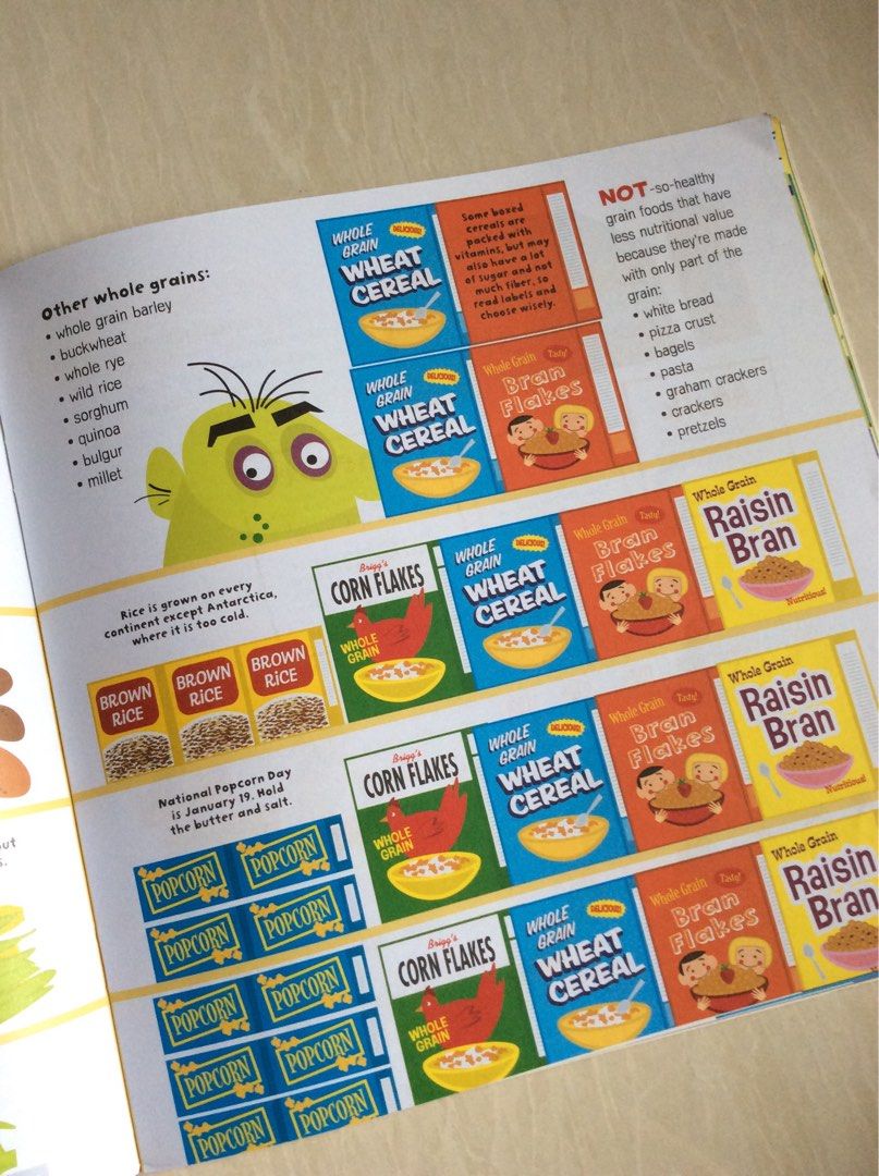 Scholastic The Monster health book (Edward Miller), Hobbies & Toys ...