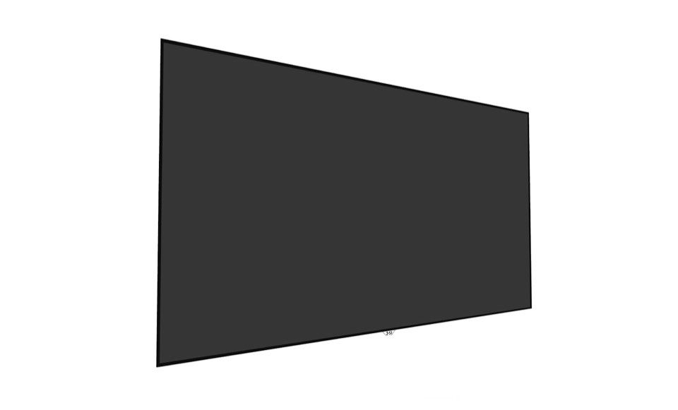 Screen Innovations Black Diamond Zero Edge Projector Screen, TV & Home ...