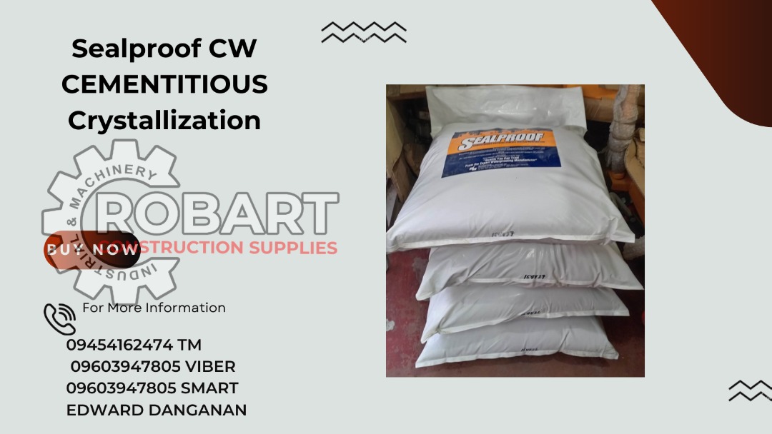 Sealproof CW CEMENTITIOUS Crystallization Waterproof, Commercial ...