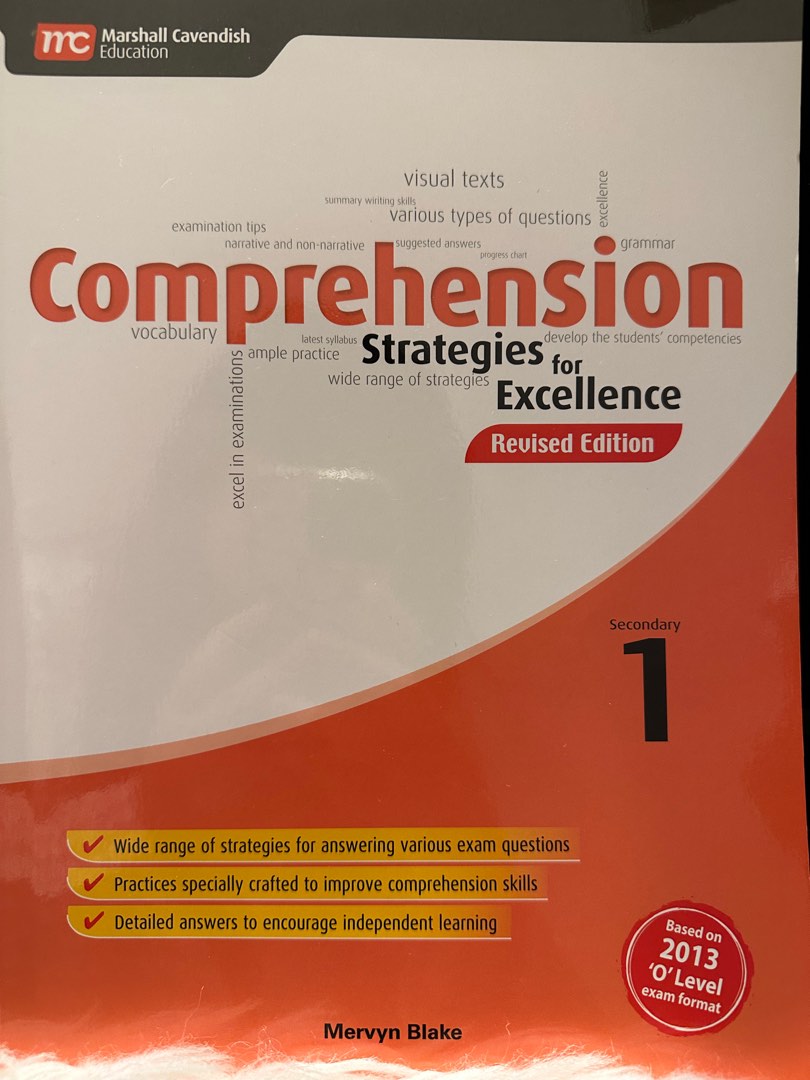 Sec 1 English comprehension assessment book, Hobbies & Toys, Books & Magazines, Assessment Books ...