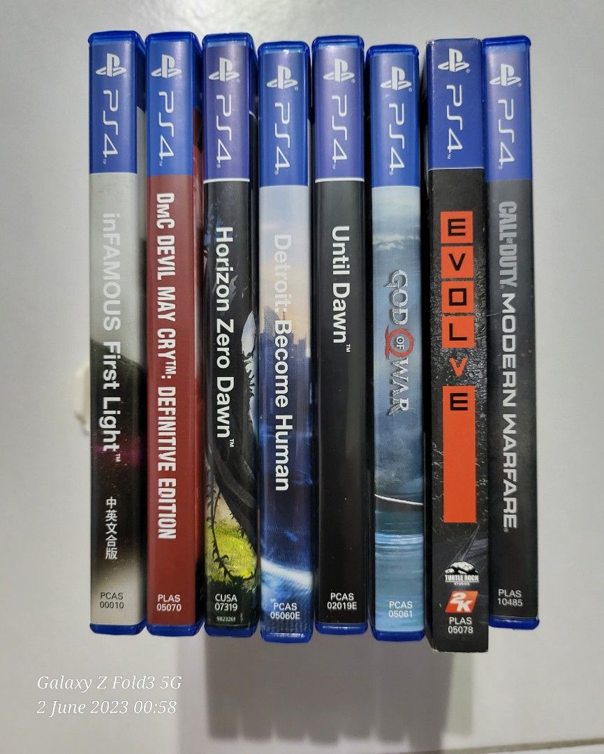 Selling PlayStation 4 Games (Mostly Exclusive Titles), Video Gaming ...