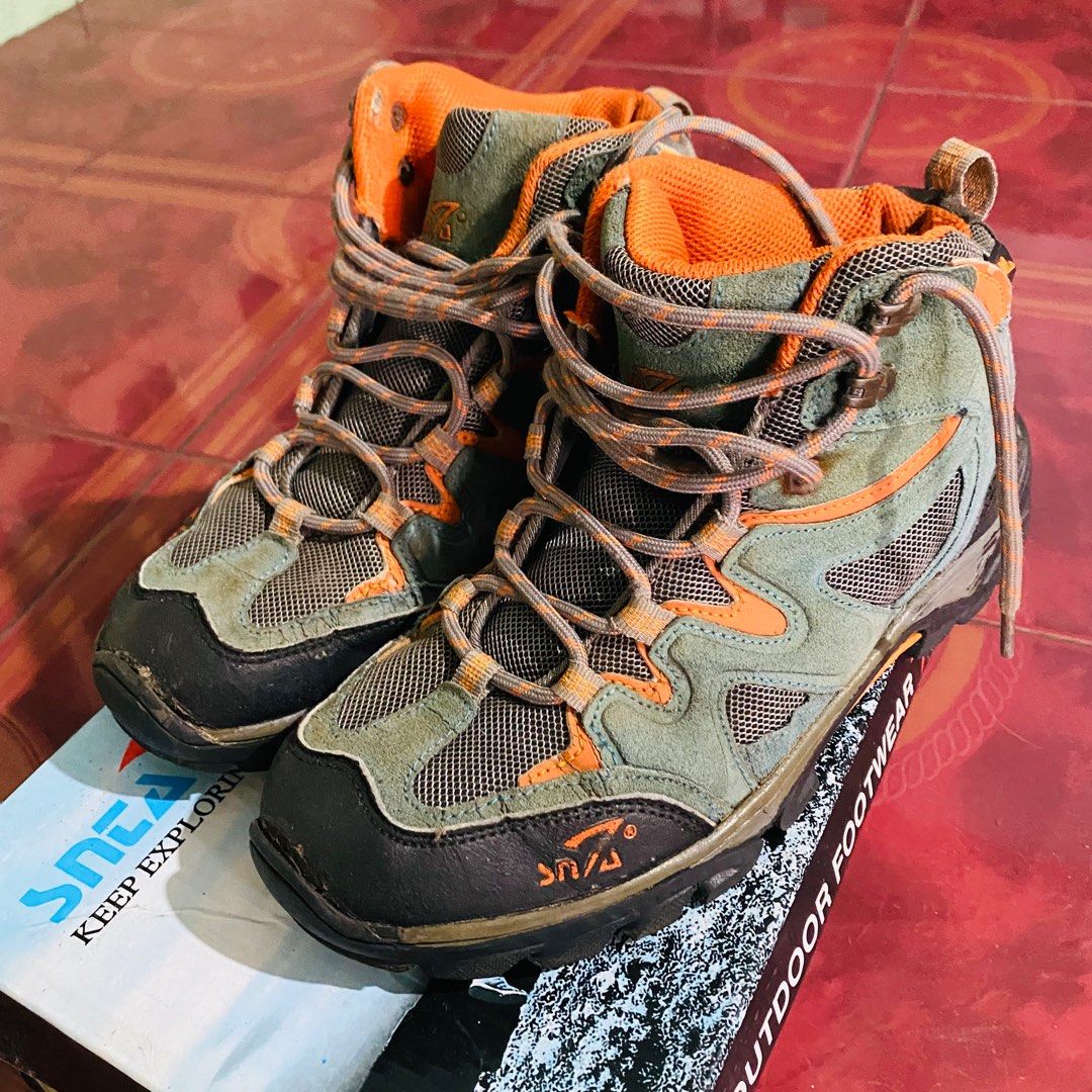 Sepatu Gunung | Sepatu Outdoor SNTA, Fesyen Pria, Sepatu , Sepatu Boot ...