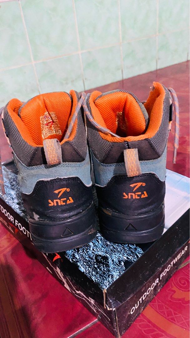 Sepatu Gunung | Sepatu Outdoor SNTA, Fesyen Pria, Sepatu , Sepatu Boot ...