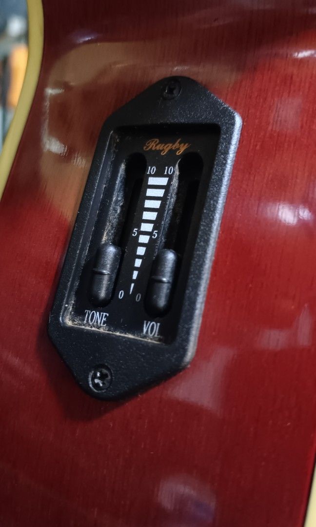 Sepian crue custom acoustic electric guitar, Hobbies & Toys, Music ...