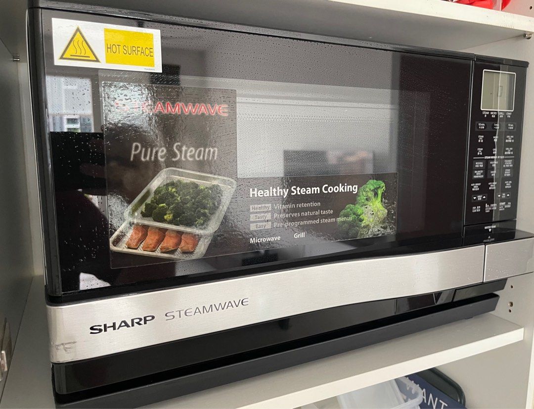 Sharp Steamwave Microwave, TV & Home Appliances, Kitchen Appliances, Ovens & Toasters on Carousell