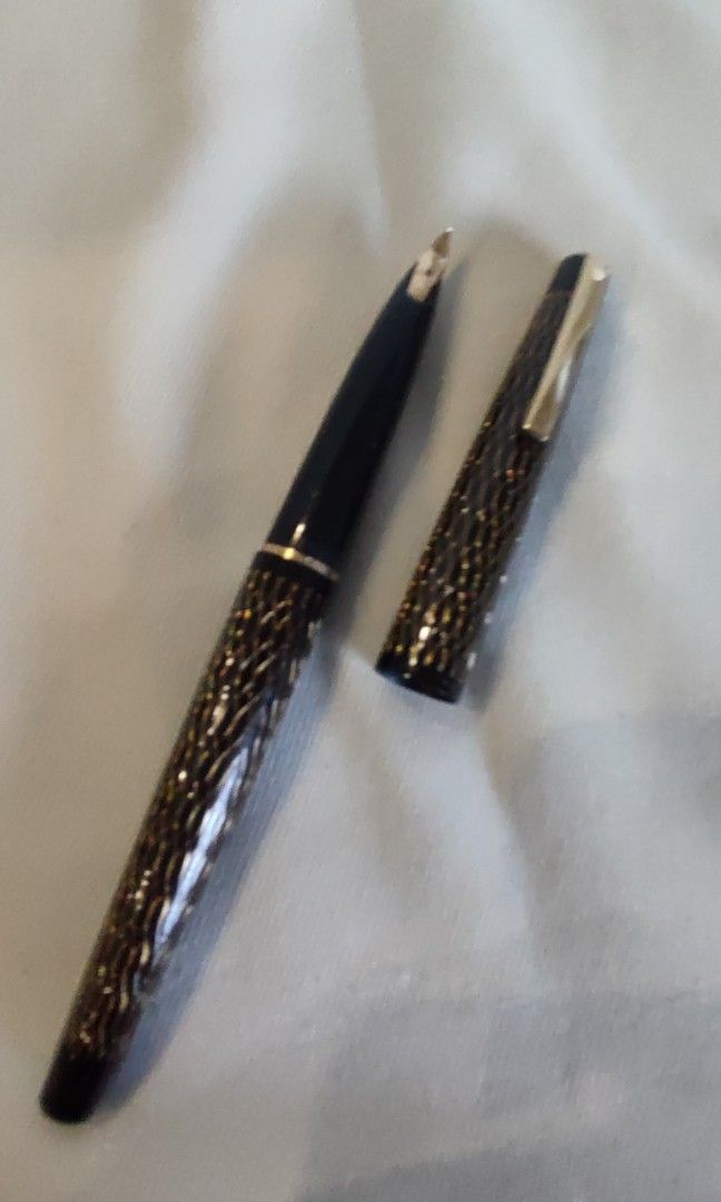 SHEAFFER Vintage Black Tulle Lady Fountain Pen 14k, Hobbies & Toys ...