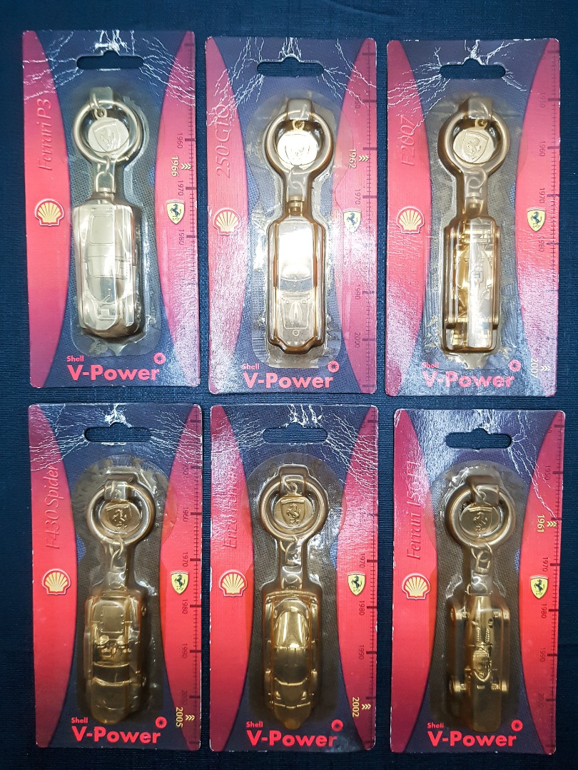 Shell V Power Ferrari Collectible Key Chains on Carousell