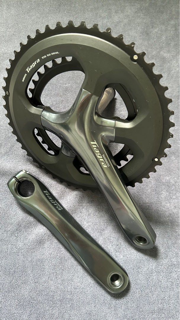Shimano Tiagra Crankset 4700, Sports Equipment, Bicycles & Parts, Parts ...