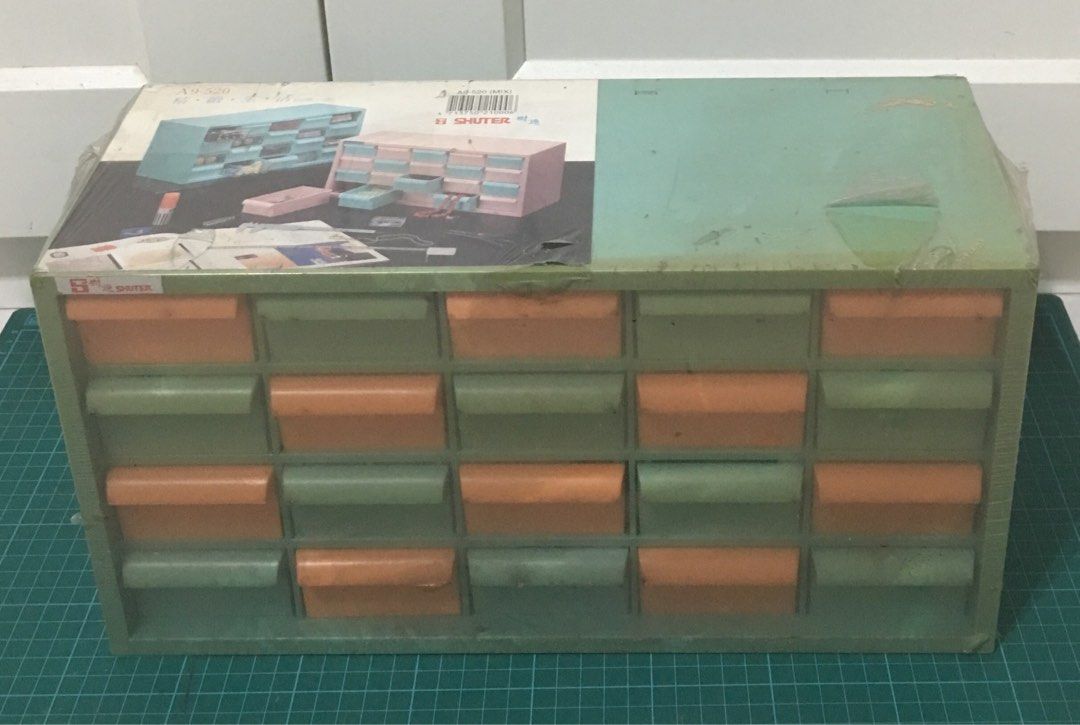 Shuter Miniature Drawer Cabinet, Furniture & Home Living, Home ...