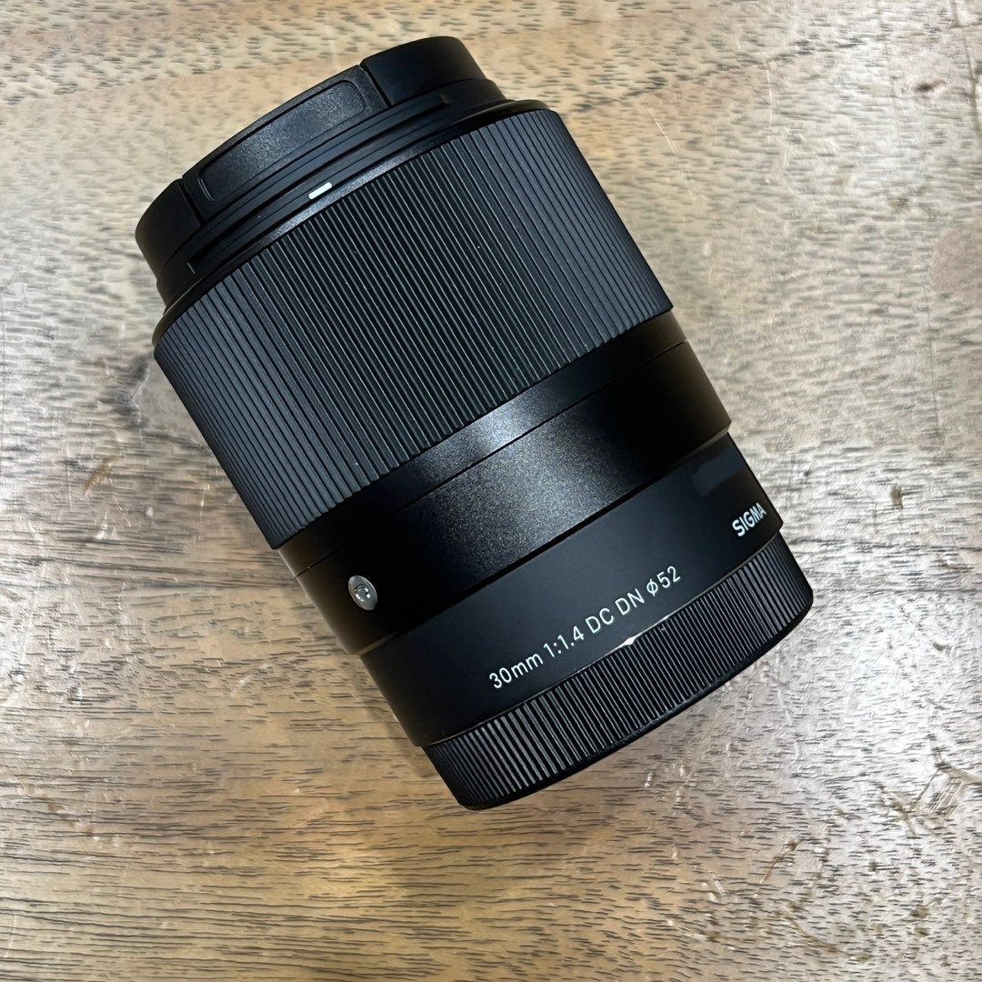 Sigma 30 F1.4 DC DN (E mount), Photography, Lens & Kits on Carousell