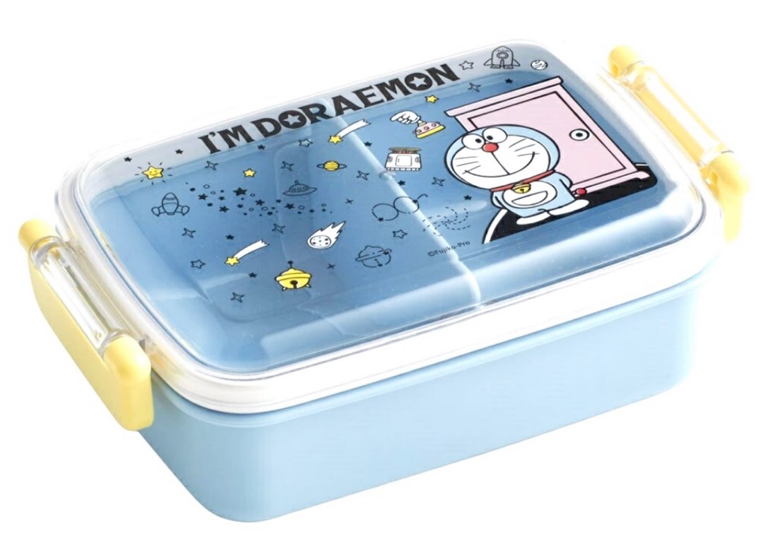 Skater Doraemon Lunch Box with Movable Partition, Made in Japan (450ml ...