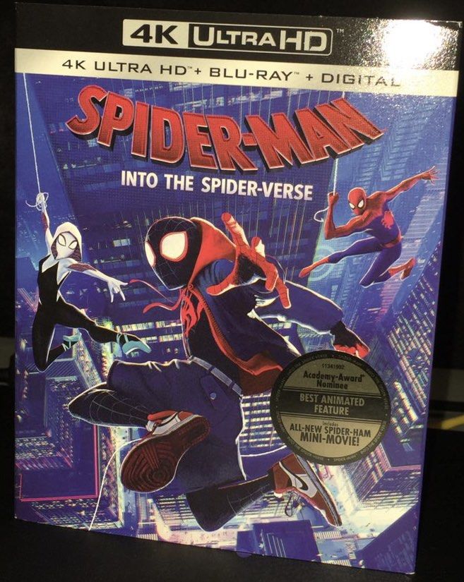Spider-Man: Into The Spider-Verse 4K UHD/BR with OOP slipcovet, Hobbies ...