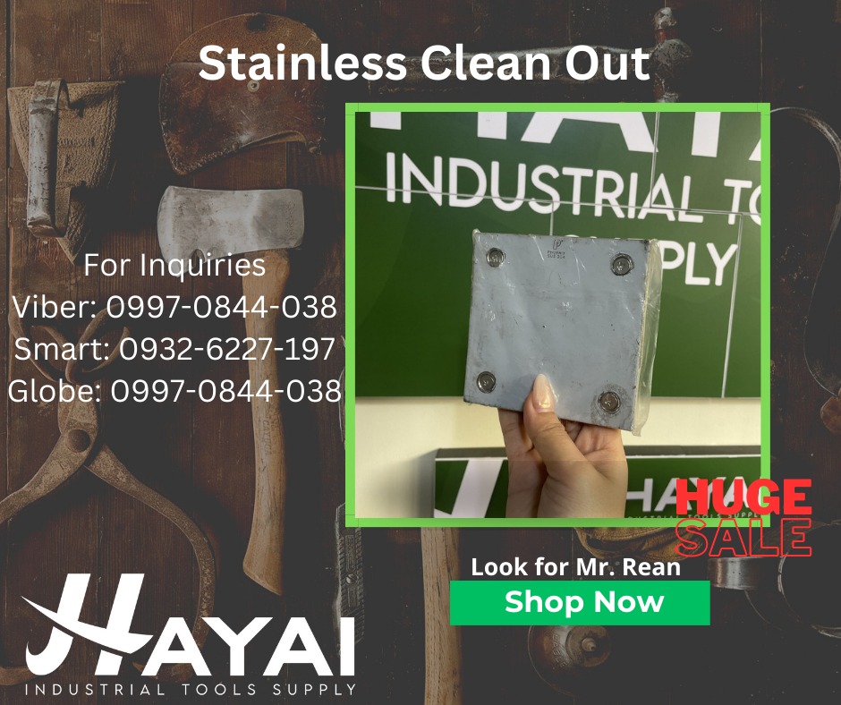 Stainless Clean Out, Commercial & Industrial, Industrial Equipment on ...