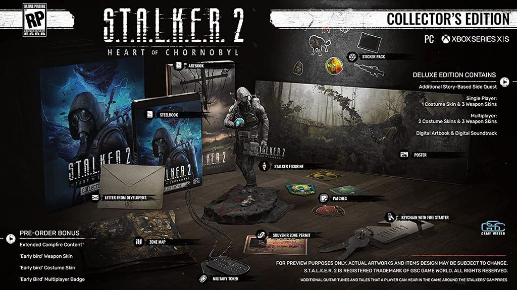 Stalker 2 Heart of Chernobyl Ultimate / Collector's Edition, Video ...