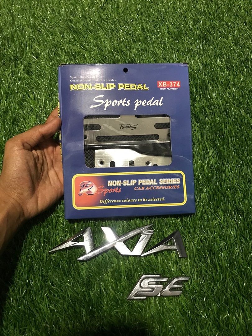 Stering kereta Axia / Emblem / paddel minyak & Papan no plate, Auto ...