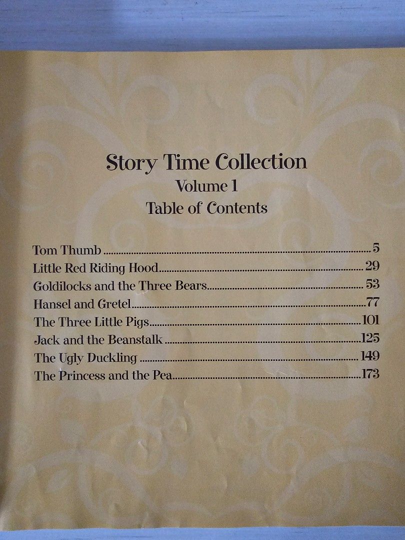 Story Time Collection Volume 1, Hobbies & Toys, Books & Magazines, Children's Books on Carousell