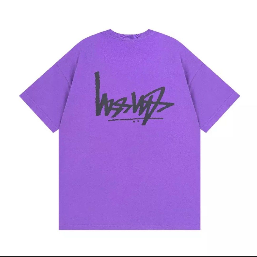 Stussy Reverse Logo Tee on Carousell