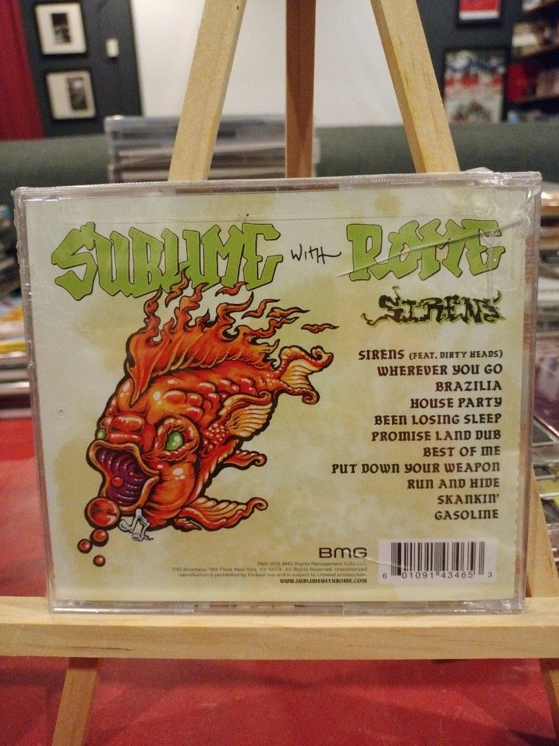 Sublime with Rome Sirens original CD, Hobbies & Toys, Music & Media ...