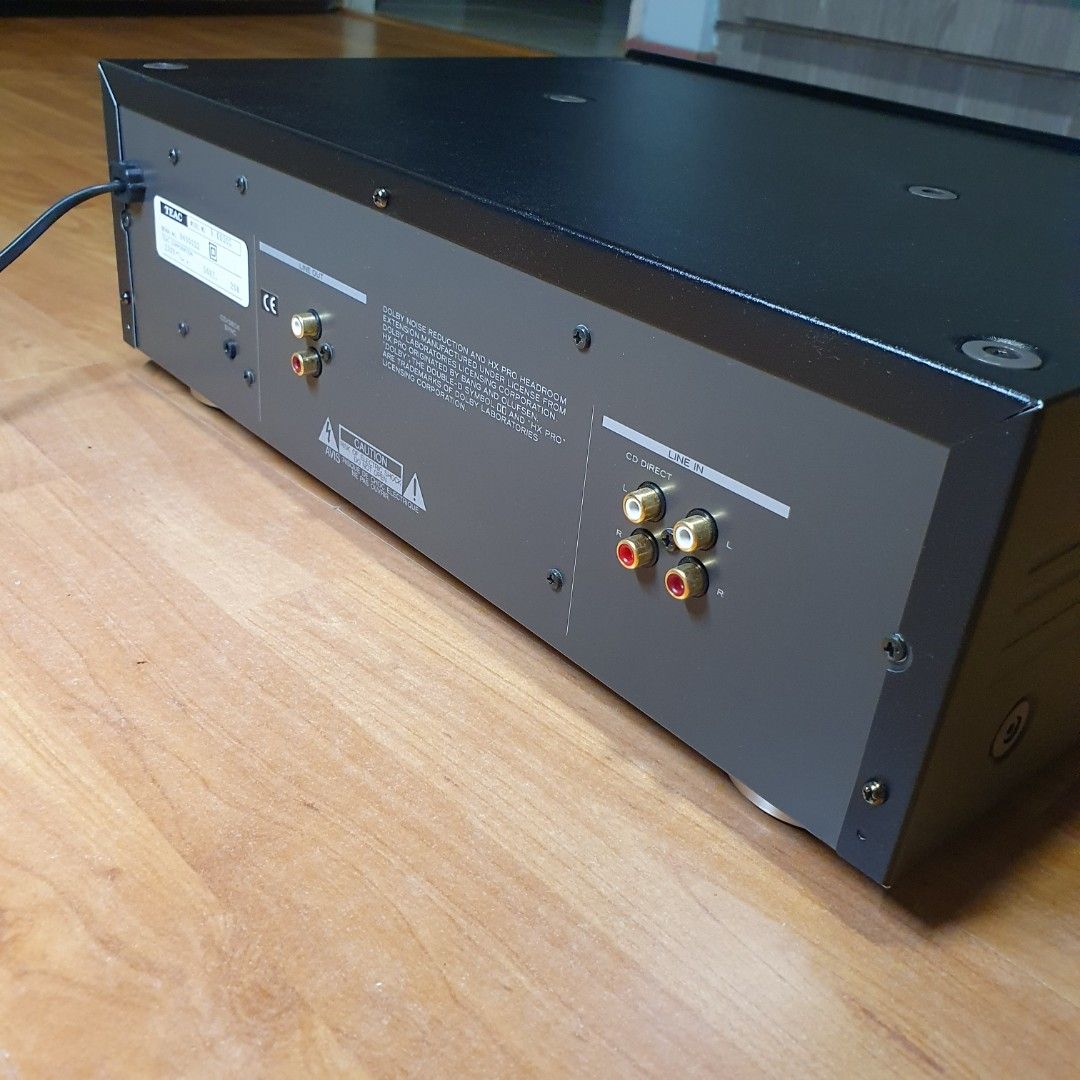 TEAC V-6030S Cassette Deck, Audio, Portable Music Players on Carousell