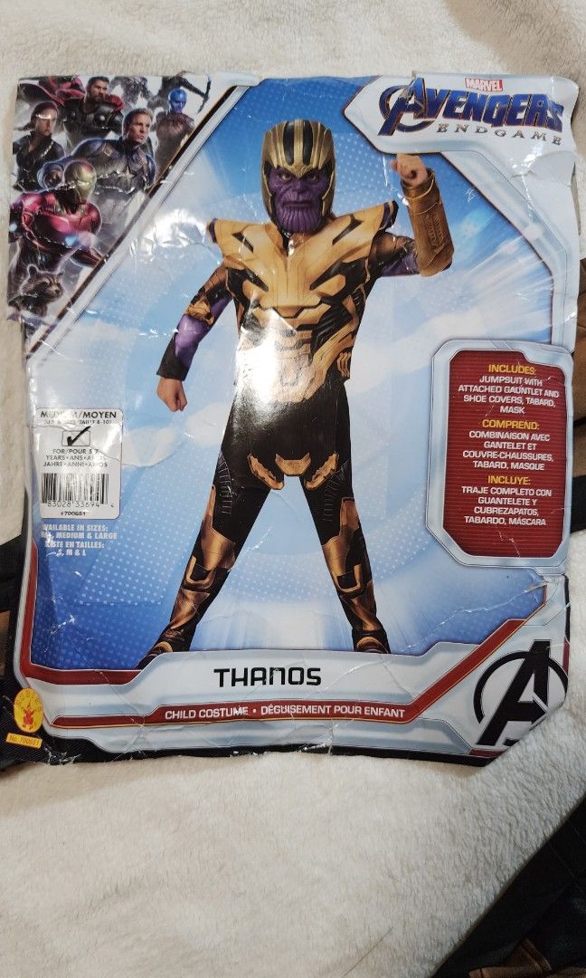 Thanos costume for kids on Carousell