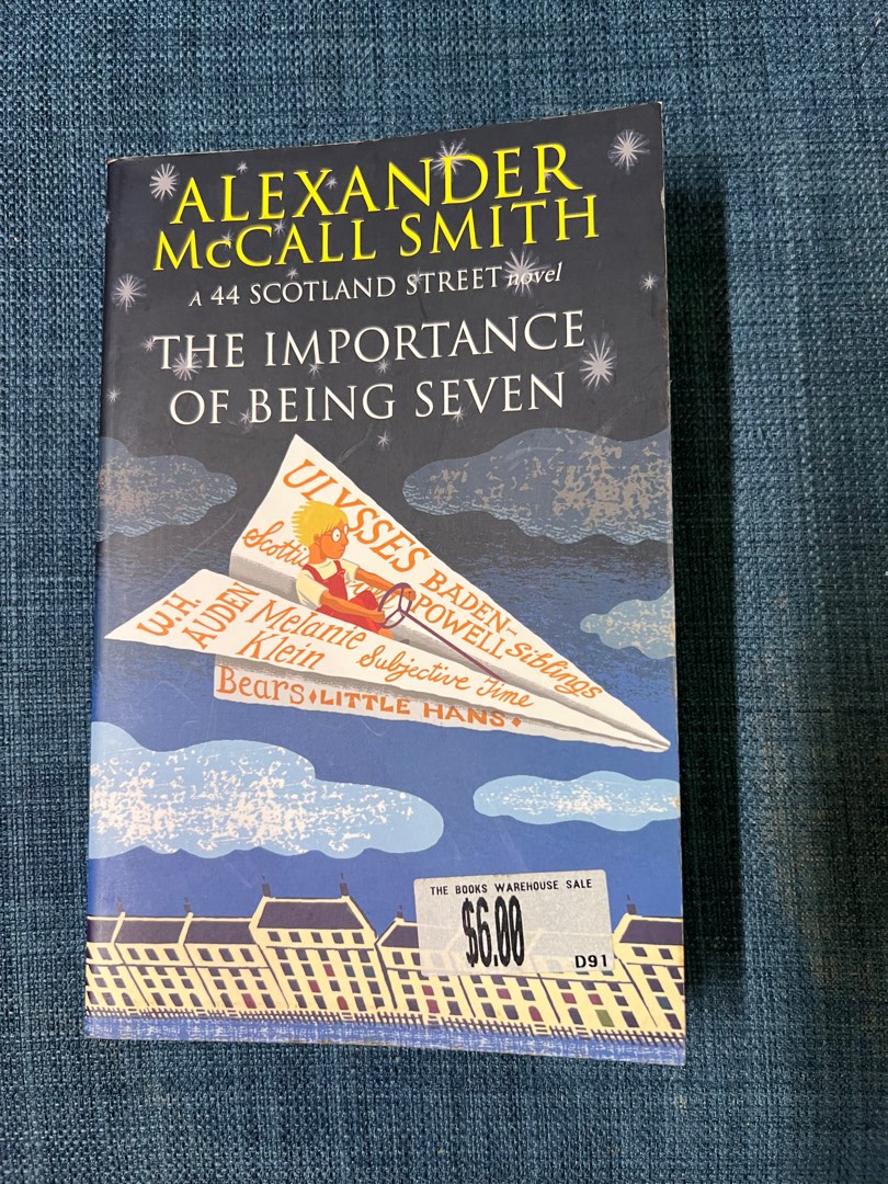 The importance of being seven by Alexander McCall Smith, Hobbies & Toys ...