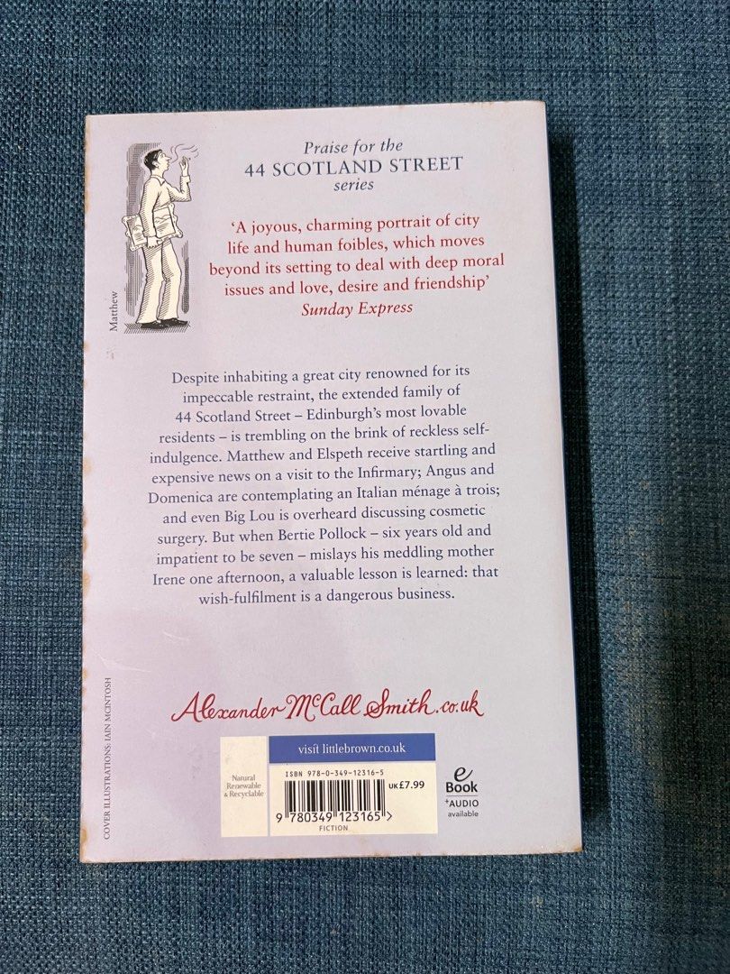 The importance of being seven by Alexander McCall Smith, Hobbies & Toys ...