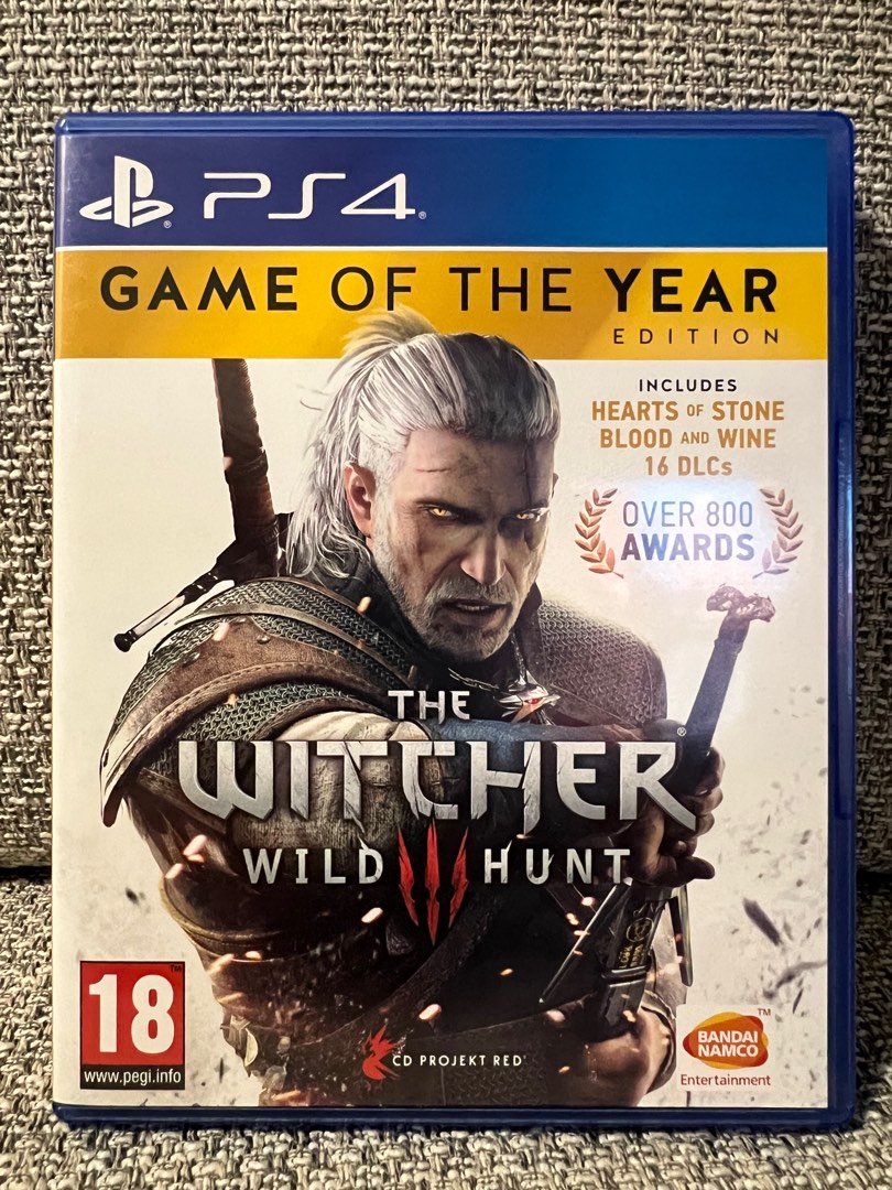 The Witcher 3 Wild Hunt Game of the Year Edition PS4, Video Gaming ...