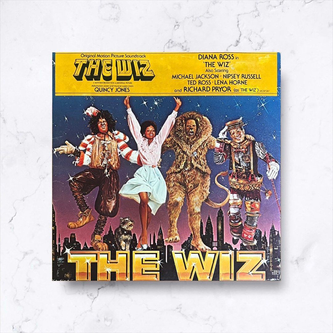 The Wiz - Original Motion Picture Soundtrack - Vinyl LP Plaka OST Diana ...