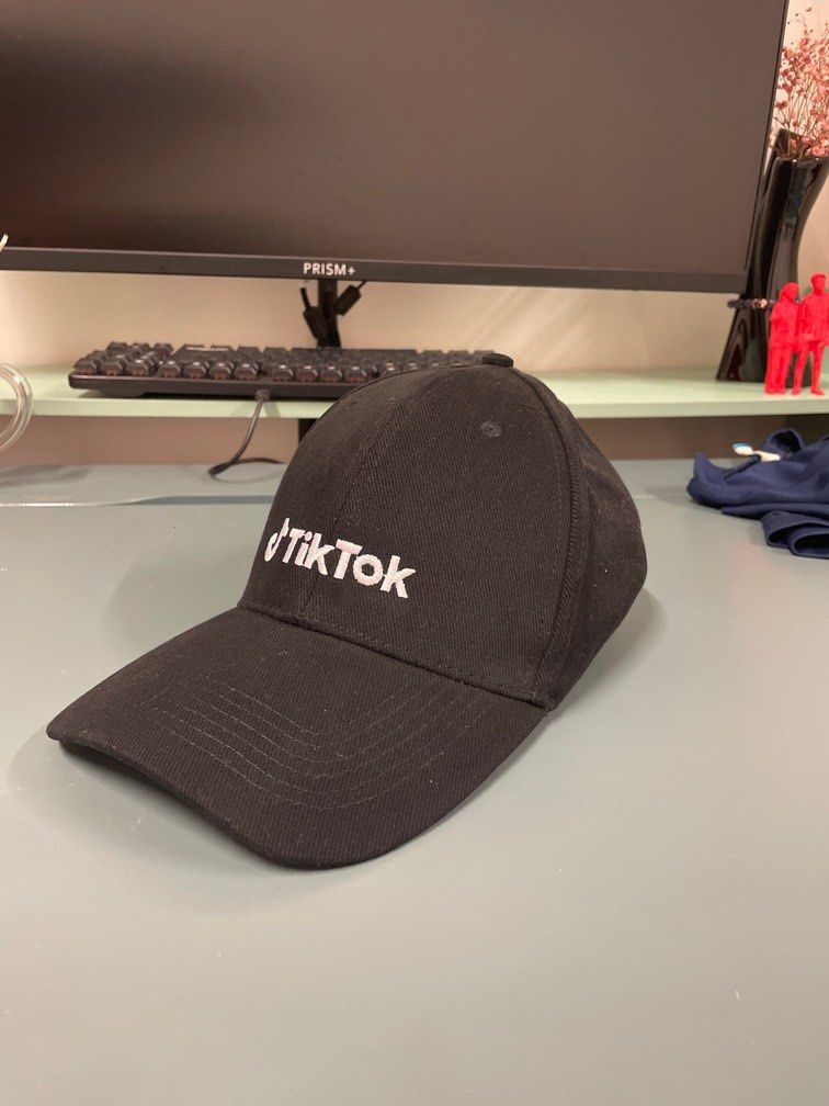 Tiktok hacker black cap, Men's Fashion, Watches & Accessories, Caps ...