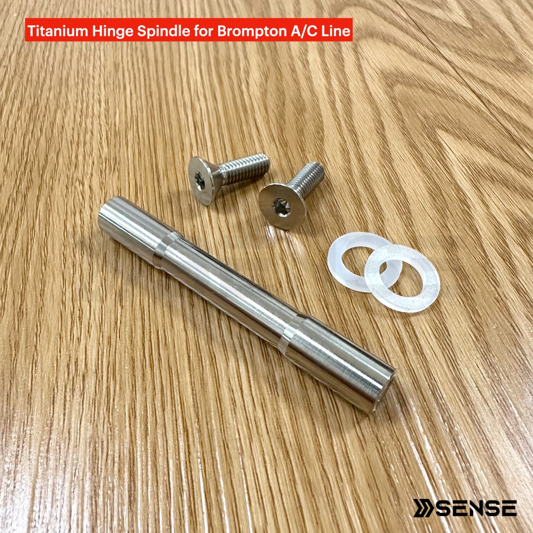 Titanium Hinge Spindle for Brompton A/C Line, Sports Equipment ...