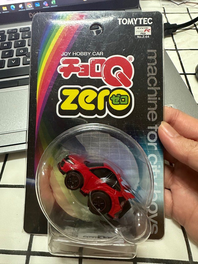 Tomytec Choro Q Zero Honda Civic Type R FK8, Hobbies & Toys, Toys & Games on Carousell