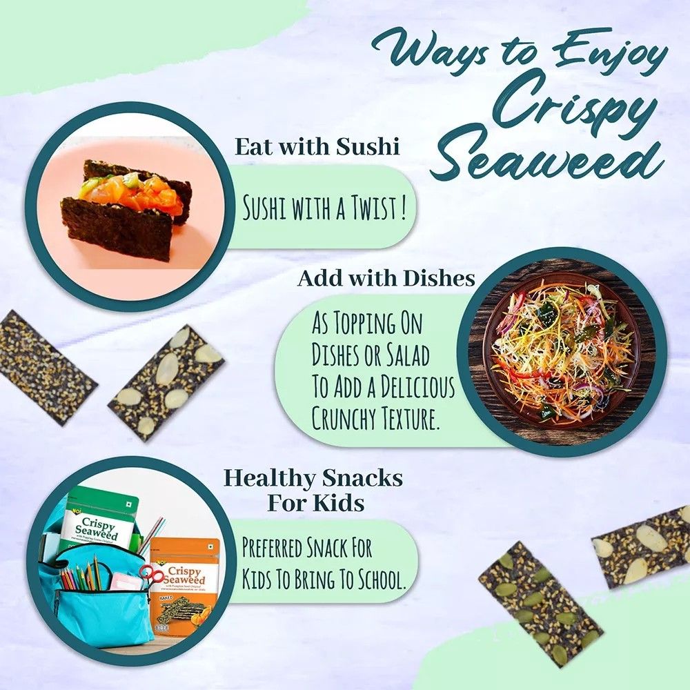 Tong garden NOI crispy seaweed nut snack healthy snacks weight loss nut ...