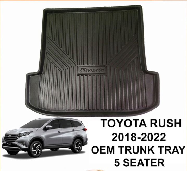 Toyota Rush 2018 to 2023 5 SEATER OEM Trunk Tray or Cargo Tray, Car ...