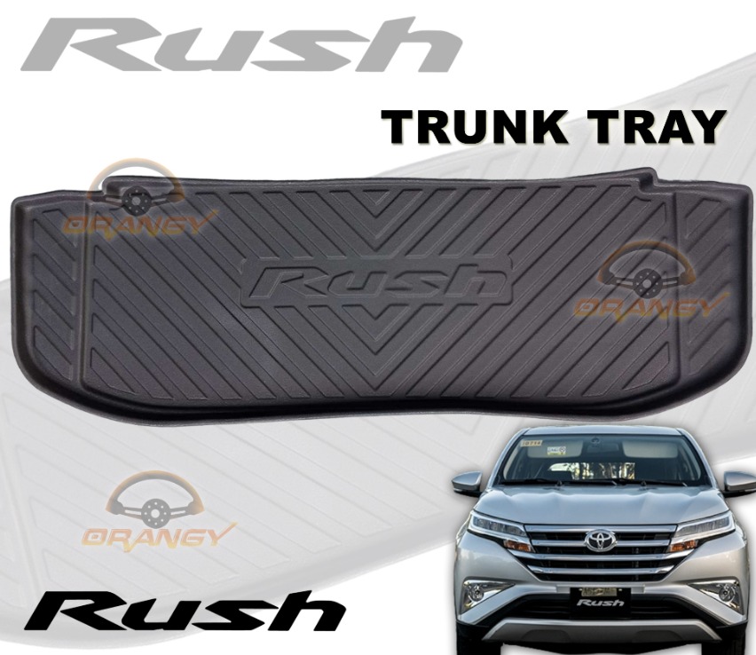 Toyota Rush 2018 to 2023 Half Cargo Trunk Tray V2 Premium Material on ...