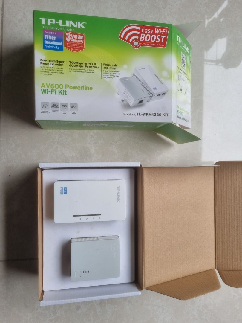Tp Link Power Line Wi Fi Kit Computers Tech Parts Accessories Networking On Carousell