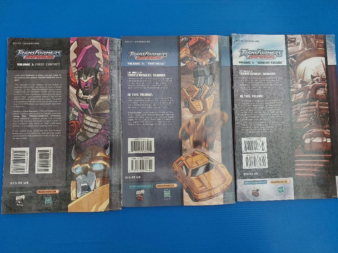 Transformers Armada IDW TPB Graphic Novels, Hobbies & Toys, Books ...
