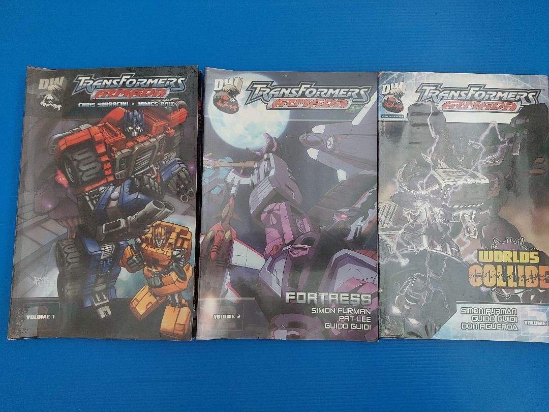 Transformers Armada IDW TPB Graphic Novels, Hobbies & Toys, Books ...