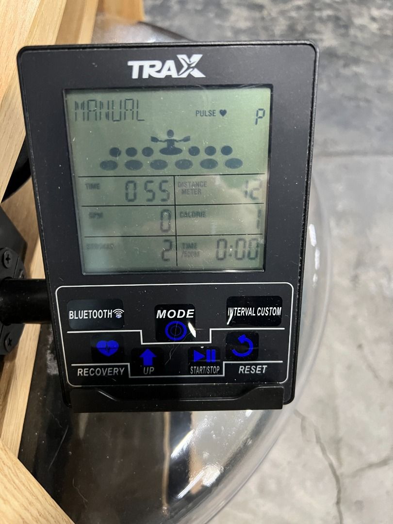 Trax Nordic Flow Water Rower / Rowing Machine, Sports Equipment ...