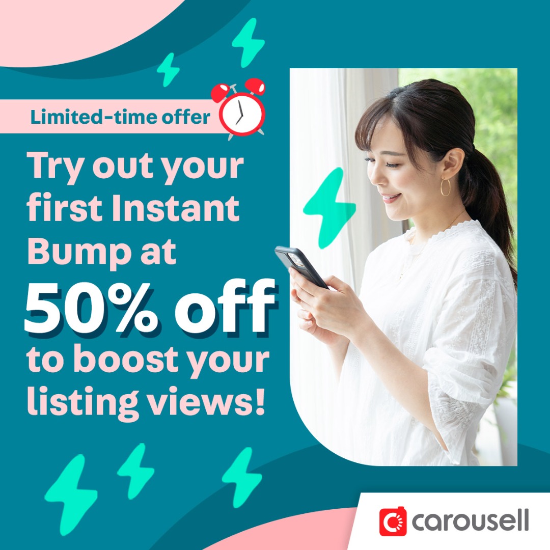 Try out your first Instant Bump at 50% OFF to boost your listing views ...