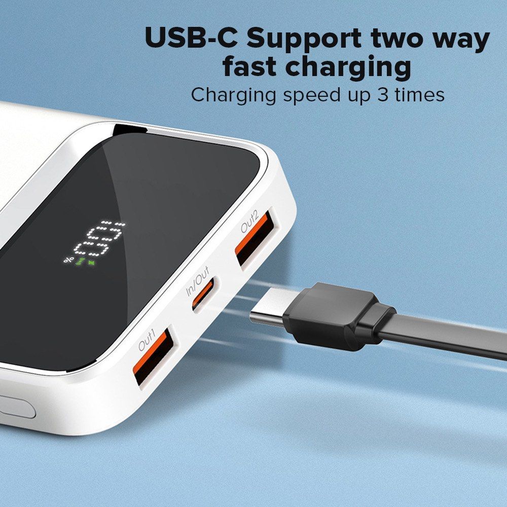 TYLEX XP29 10000mAh Wireless Powerbank 22.5w Fast Charging PD+QC3.0 ...