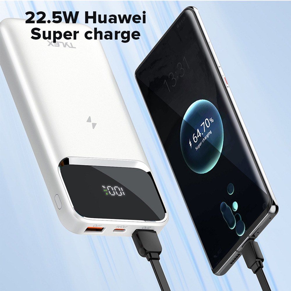 TYLEX XP29 10000mAh Wireless Powerbank 22.5w Fast Charging PD+QC3.0 ...