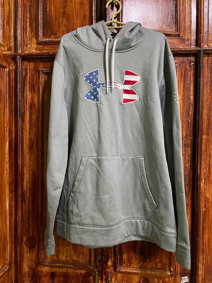 Under Armour USA Logo Jacket on Carousell