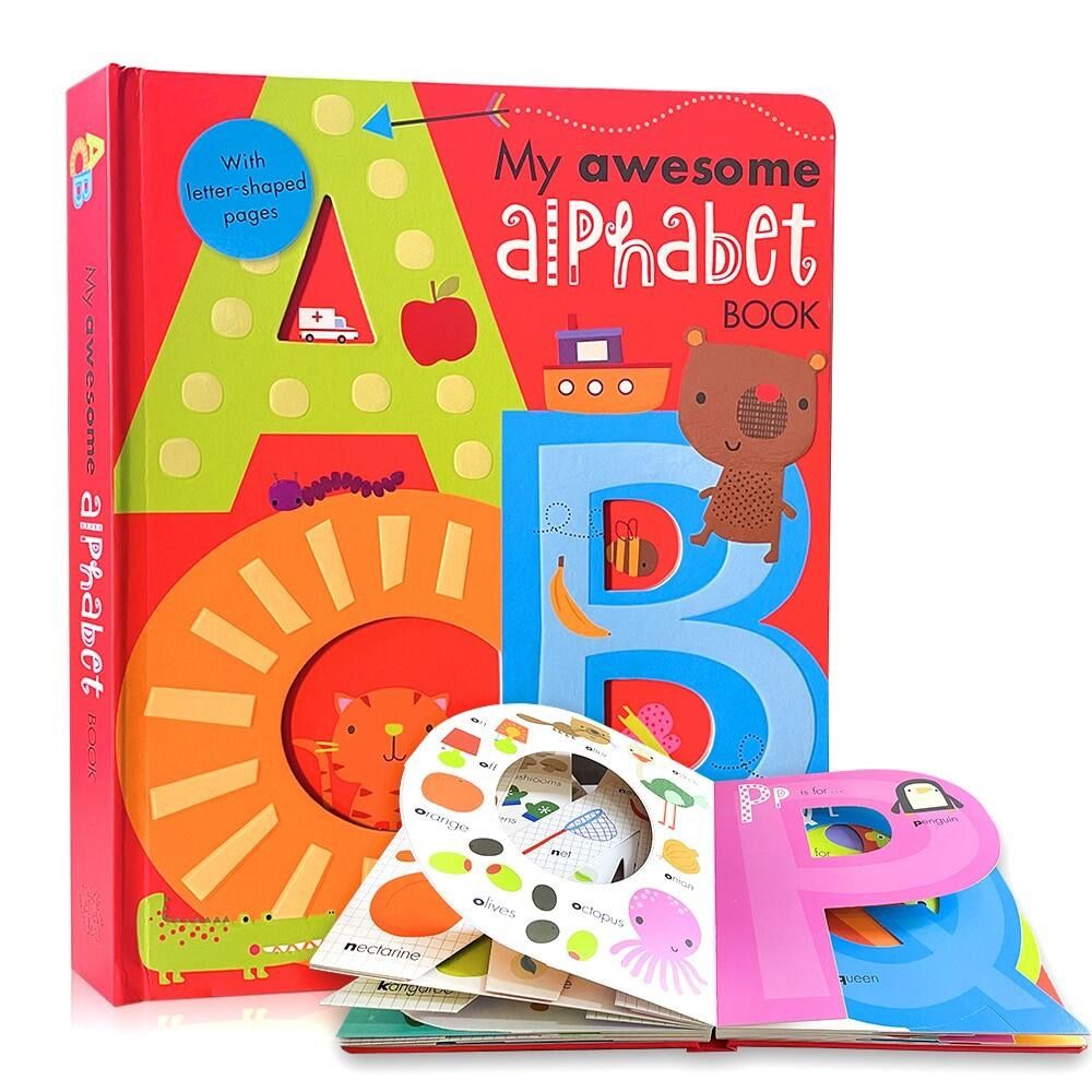 Usborne My Awesome Alphabet/Counting/Nursery Rhymes Book Children ...