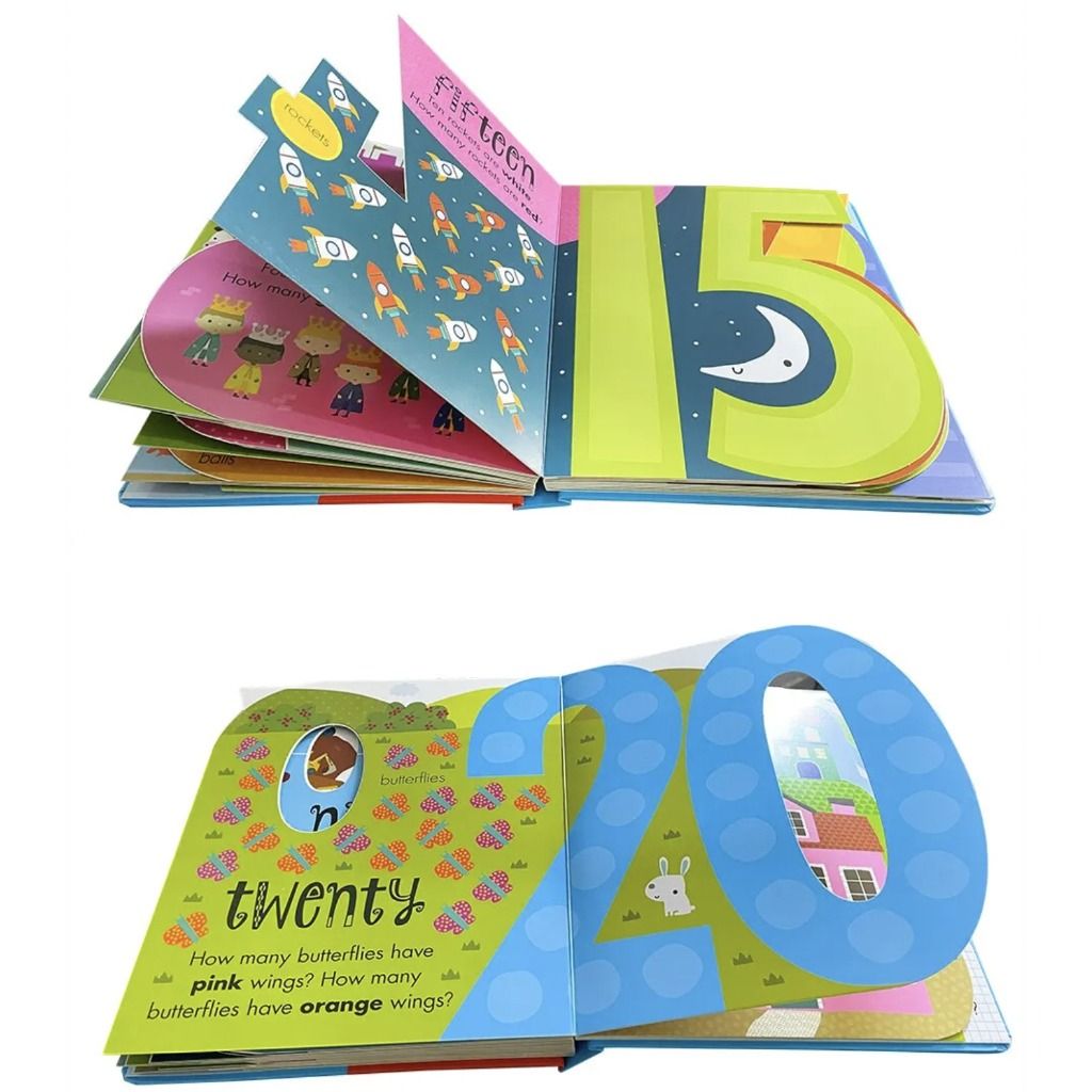 Usborne My Awesome Alphabet/Counting/Nursery Rhymes Book Children ...