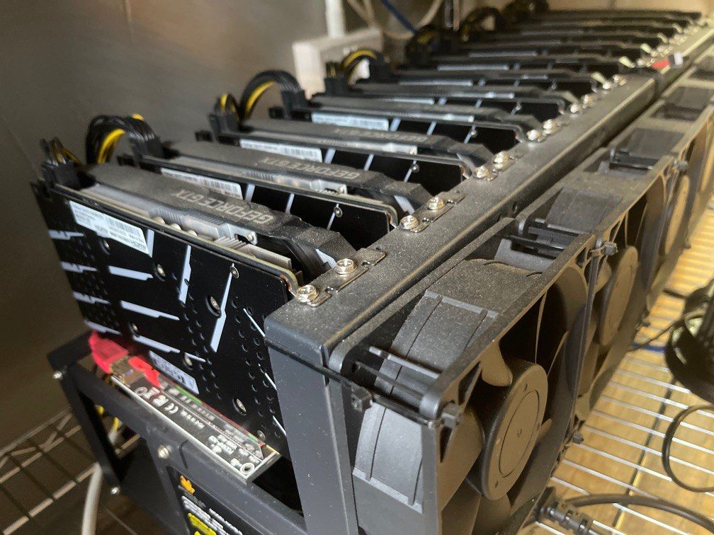 Used mining rig for sale, Computers & Tech, Parts & Accessories ...