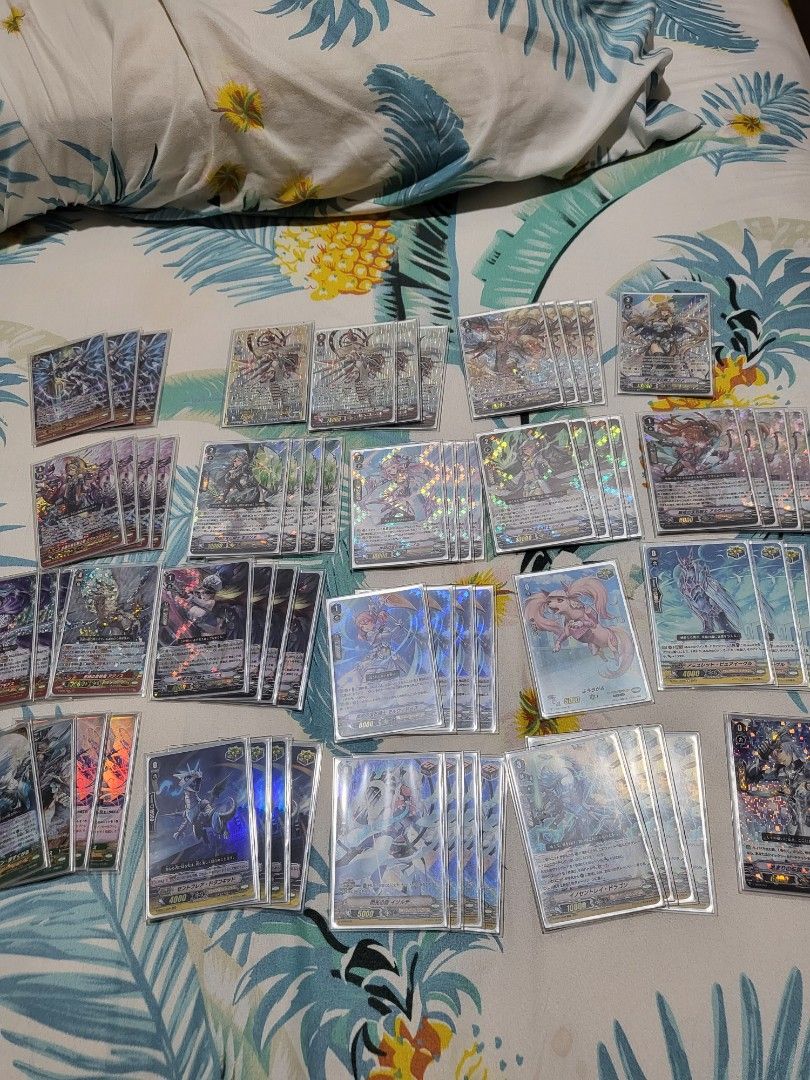 Vanguard Premium High rarity jewel knight deck, Hobbies & Toys, Toys ...