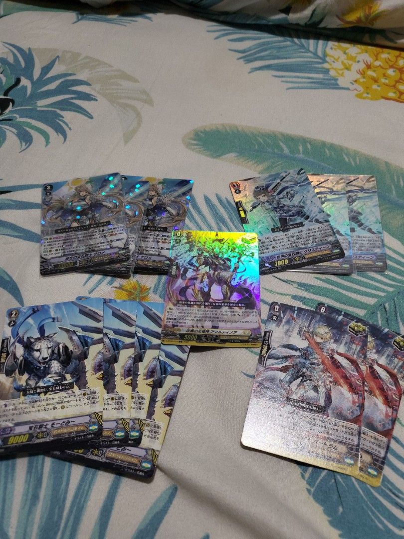 Vanguard Premium High rarity jewel knight deck, Hobbies & Toys, Toys ...