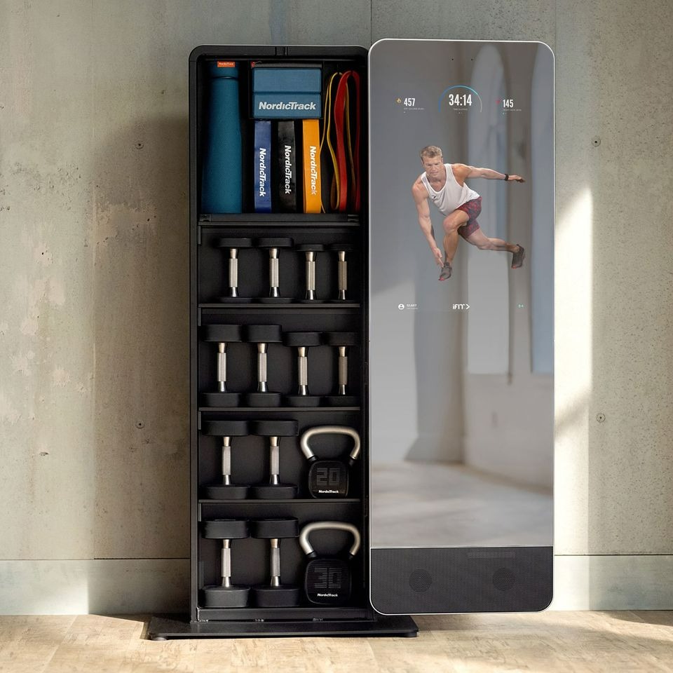 Vault Complete Home Gym - Workout Fitness Mirror on Carousell