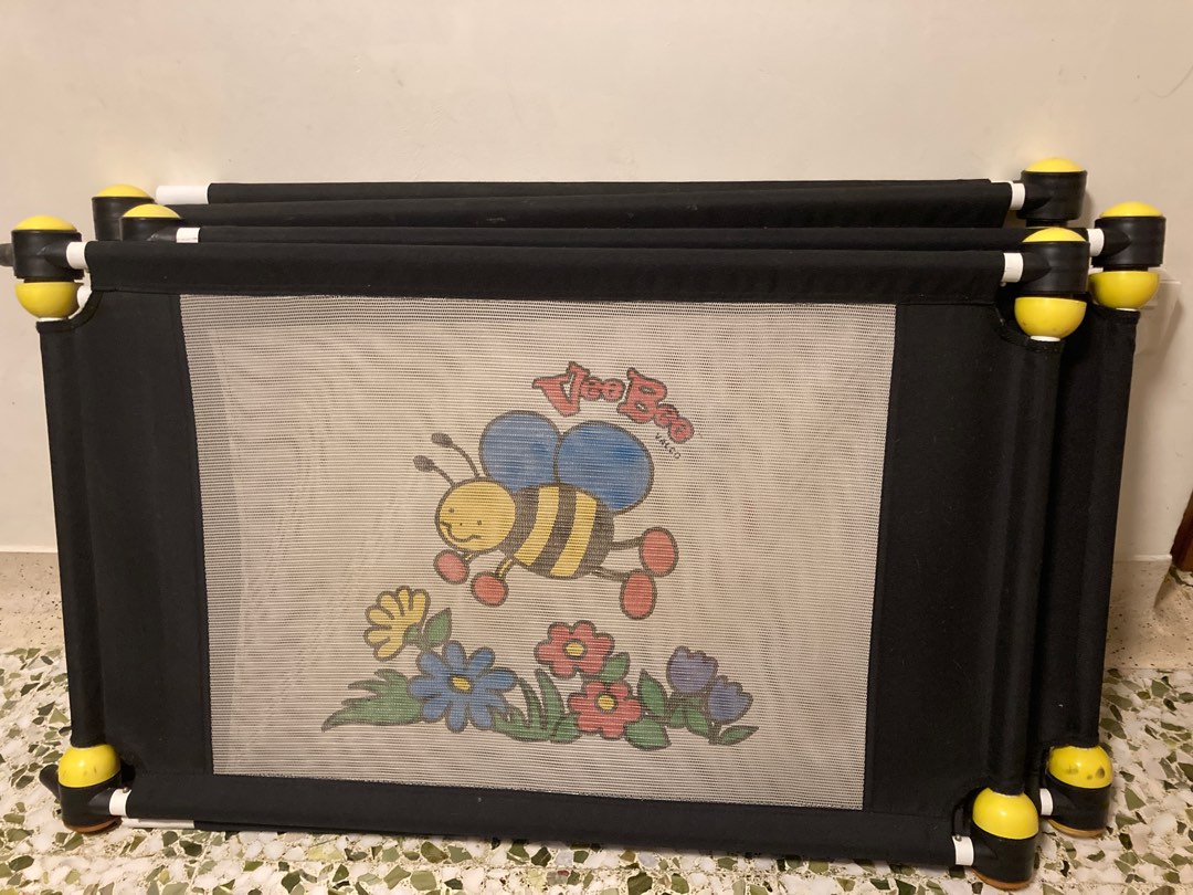 Vee Bee mesh play pen, Babies & Kids, Baby Nursery & Kids Furniture ...